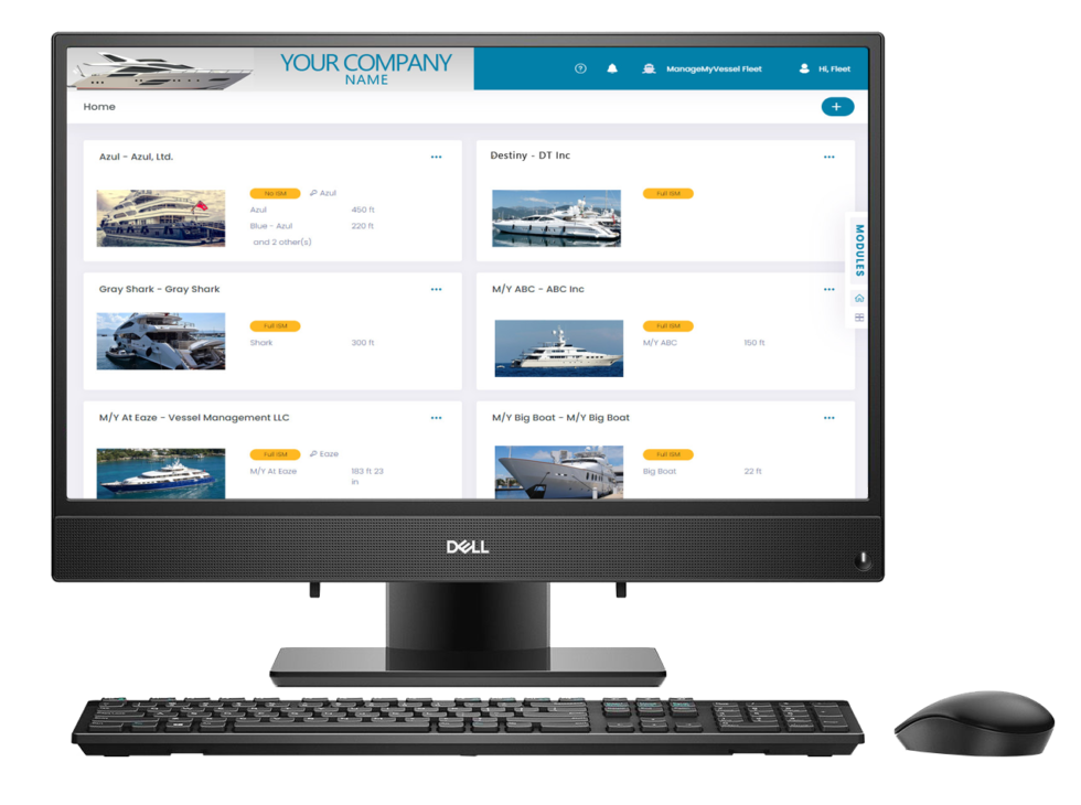 Fleet Management - Manage My Vessel